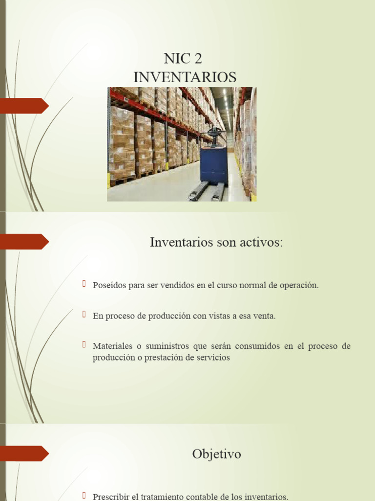 Nic 2 | PDF | Medición | Contabilidad