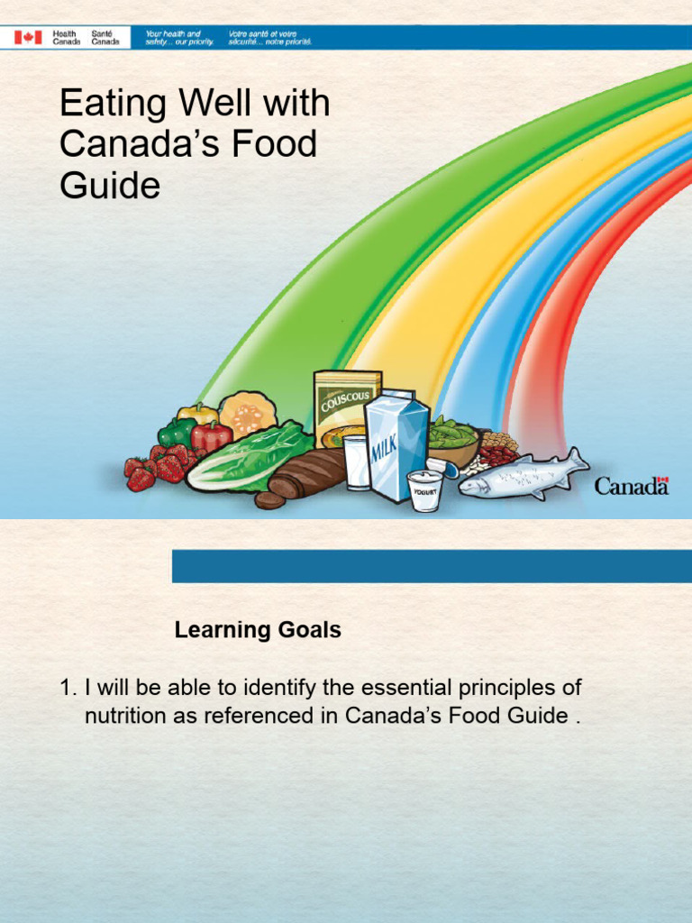 2.2 HFA4U UNIT 2 Canada Food Guide Canada | PDF | Healthy Diet | Foods