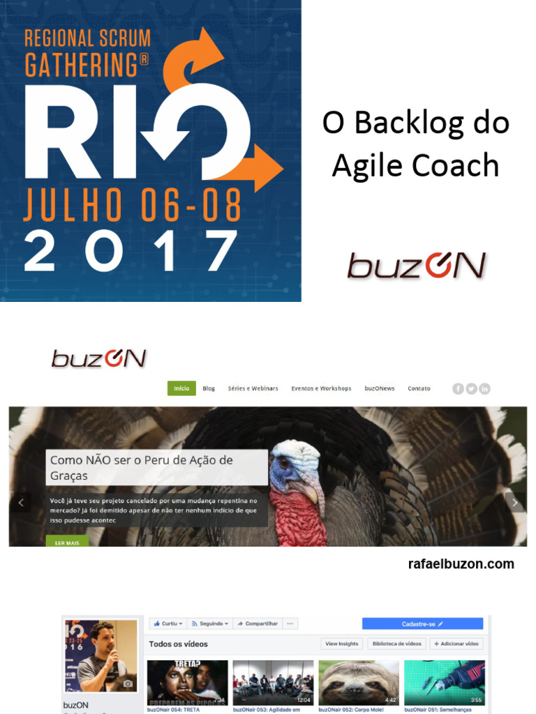AGILE COACH - O Backlog Do Agile Coach | PDF