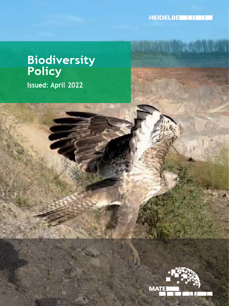 Biodiversity Policy 2022 en | PDF | Biodiversity | Conservation Biology