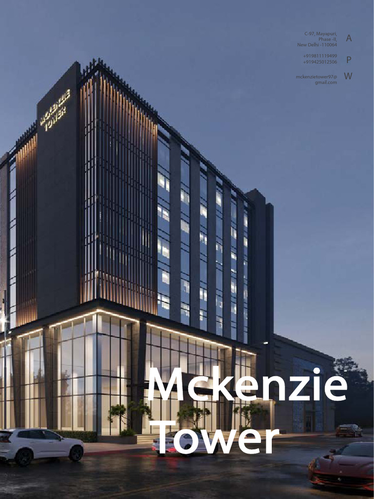 Premium Office Spaces at Mckenzie Tower | PDF | Elevator ...