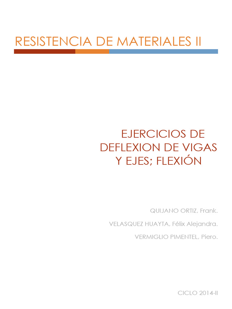 Vsip - Info - Ejercicios de Resis t2 PDF Free | PDF | Viga (Estructura) | Resistencia de materiales
