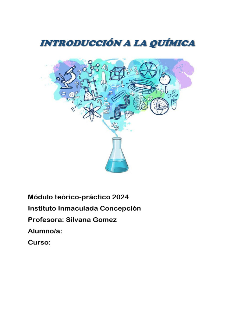 Introducción A La Química - Cuadernillo 2024 | PDF | Petróleo ...