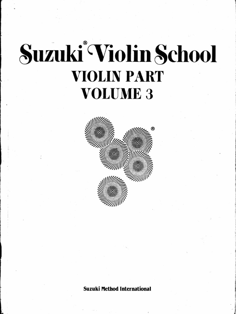 Suzuki Violin Method - Vol 03 | PDF