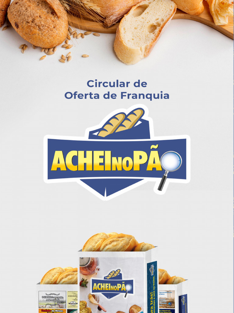 Circular de Oferta de Franquia - Achei No Pão - 2021 | Download grátis ...