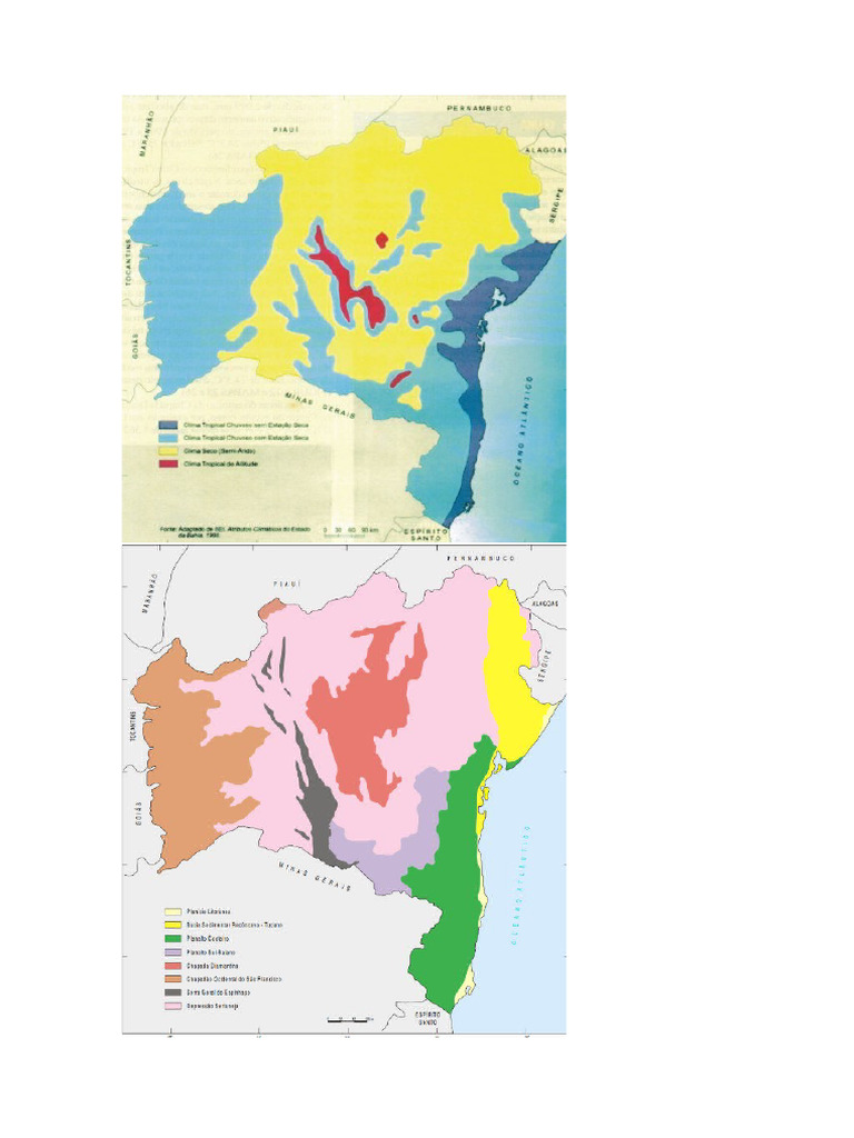 Relevo Da Bahia | PDF