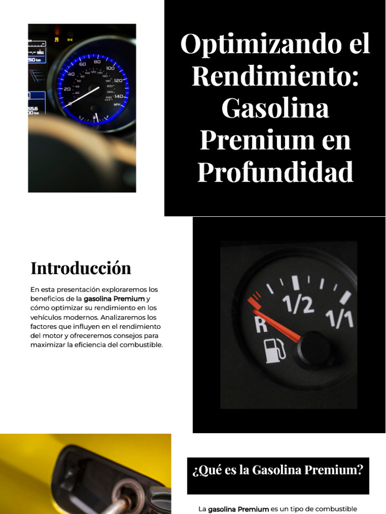 Gasolina Premium | PDF | Gasolina | Motores