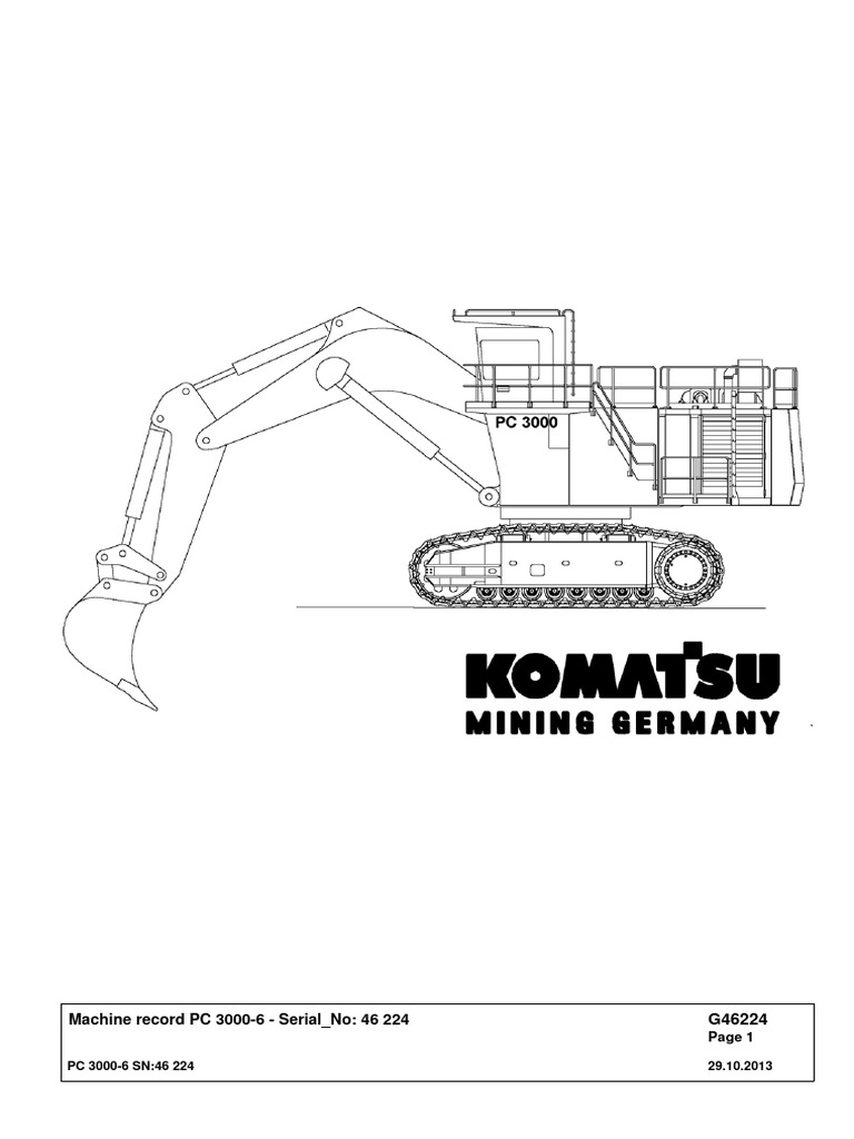 2 - Parts Book (En) - PC 3000-6 46224 | PDF | Pump | Valve