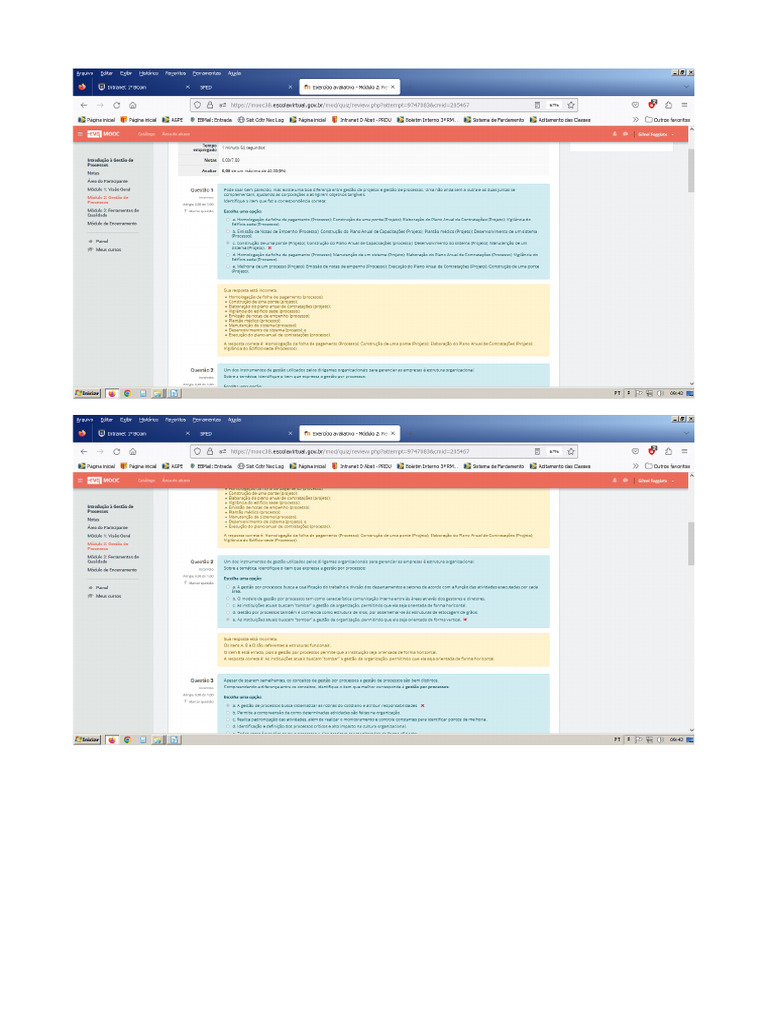 Prova Módulo 2 | PDF