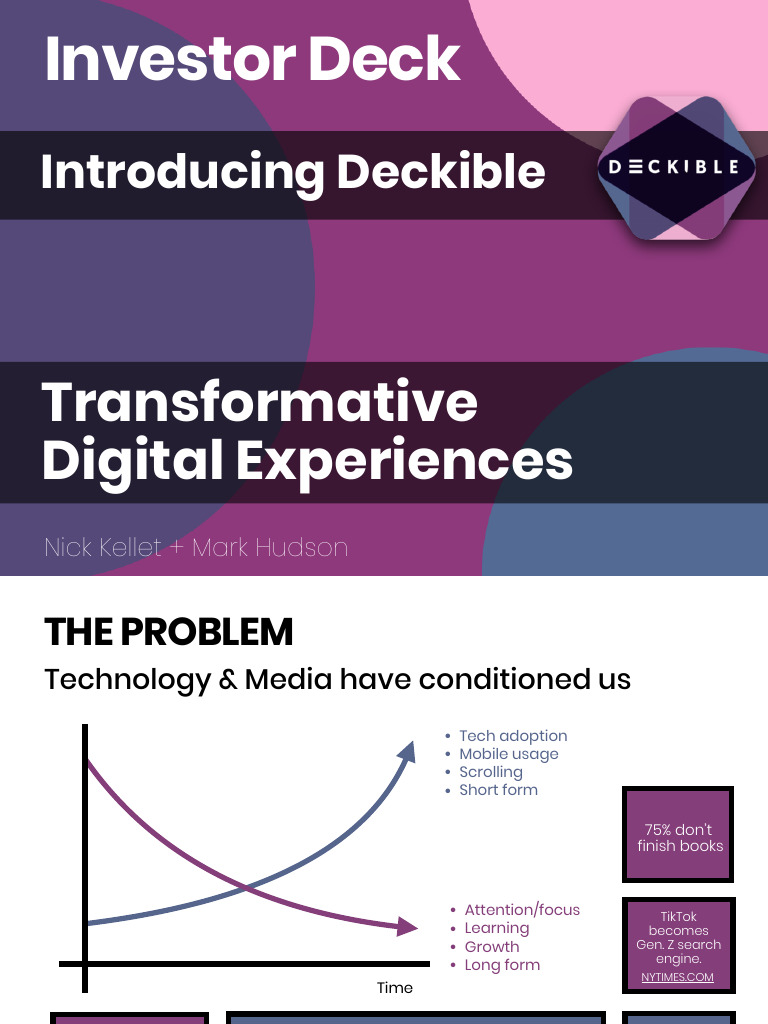 Transforming Learning with Deckible | PDF