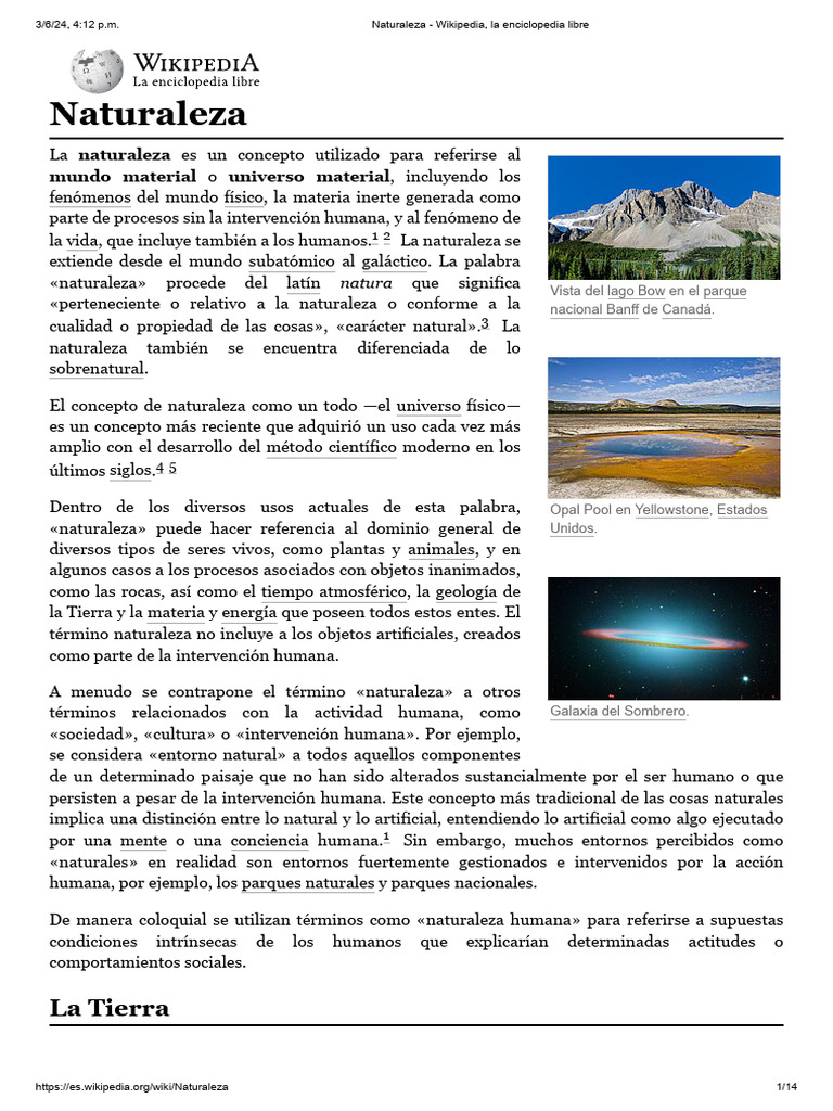 Naturaleza | PDF | Naturaleza | Espacio exterior