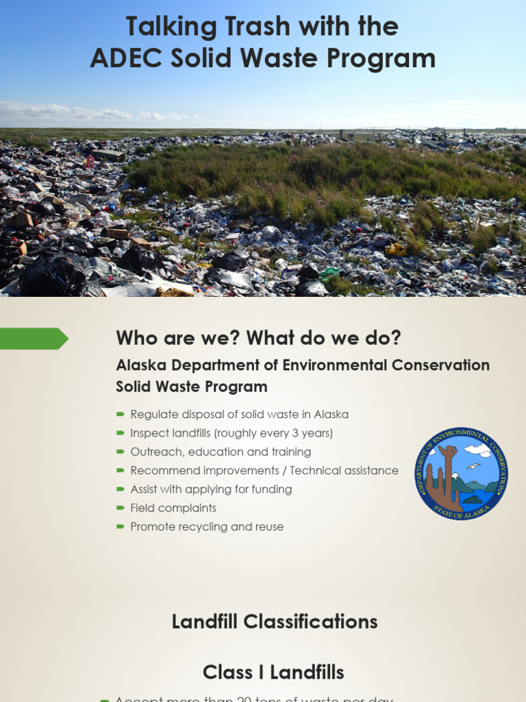 Landfills Solid Waste Combined 2021 | PDF | Municipal Solid Waste | Waste