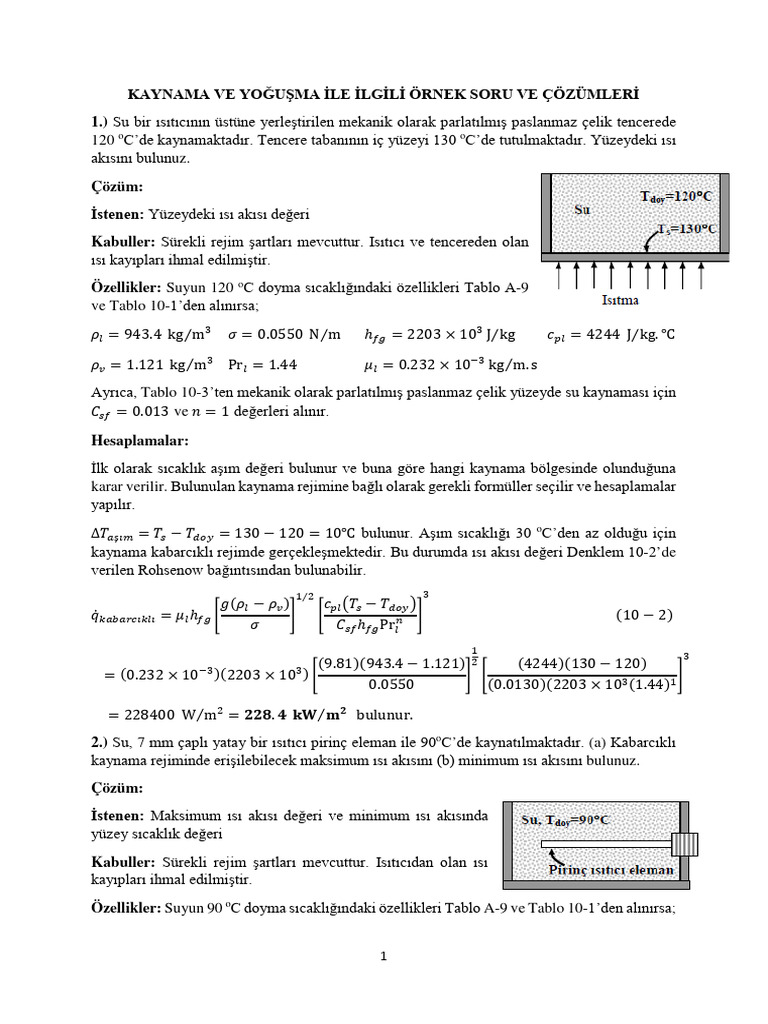 10-Kaynama Ve Yoğuşmayla Ilgili Sorular | PDF