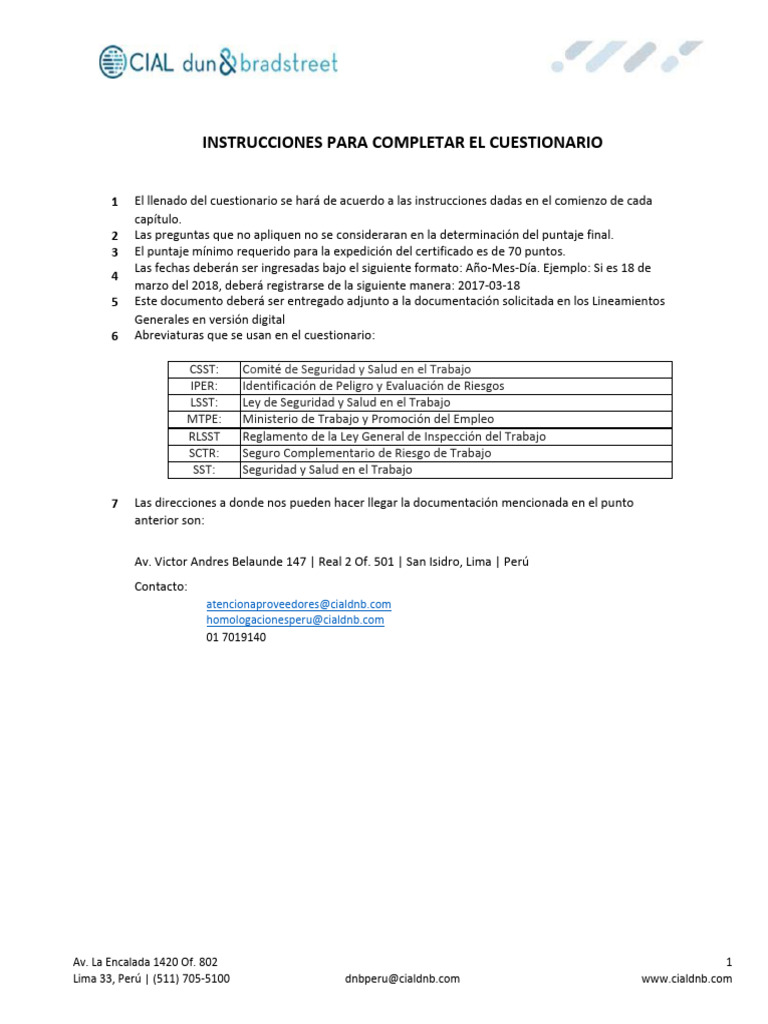 Cuestionario SST_Vig_v3. | PDF | Aislador (Electricidad) | Soldadura