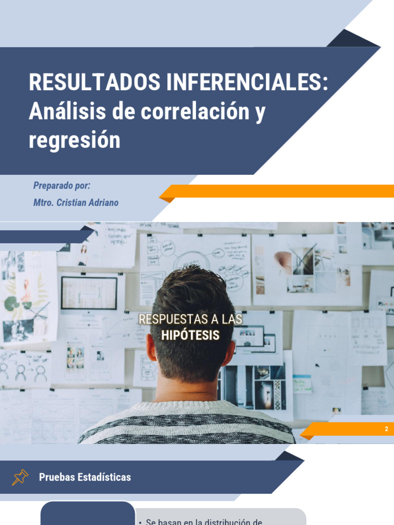 Clase 9 Resultados Inferenciales - Correlación y Regresión - Endthksdss ...