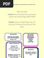 The Seven Life Processes | PDF