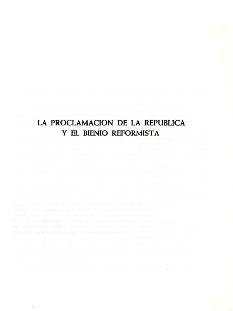 1.la Proclamación de La República... | PDF