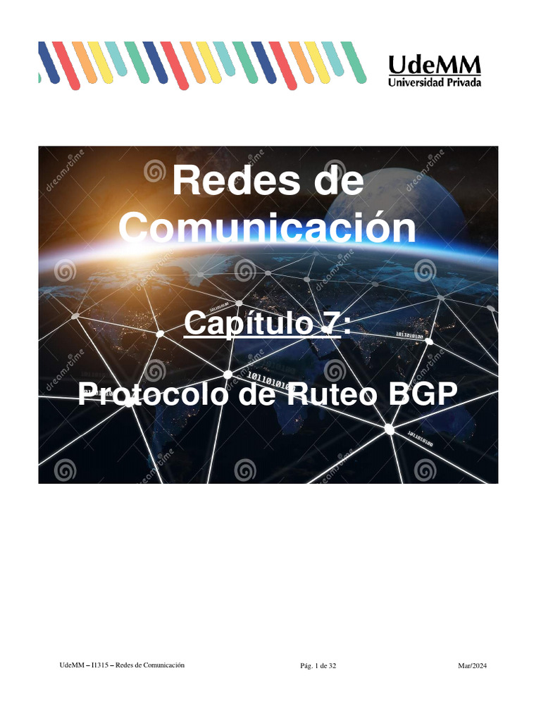Redes de Comunicación - Protocolo de Ruteo BGP | PDF | Enrutador ...