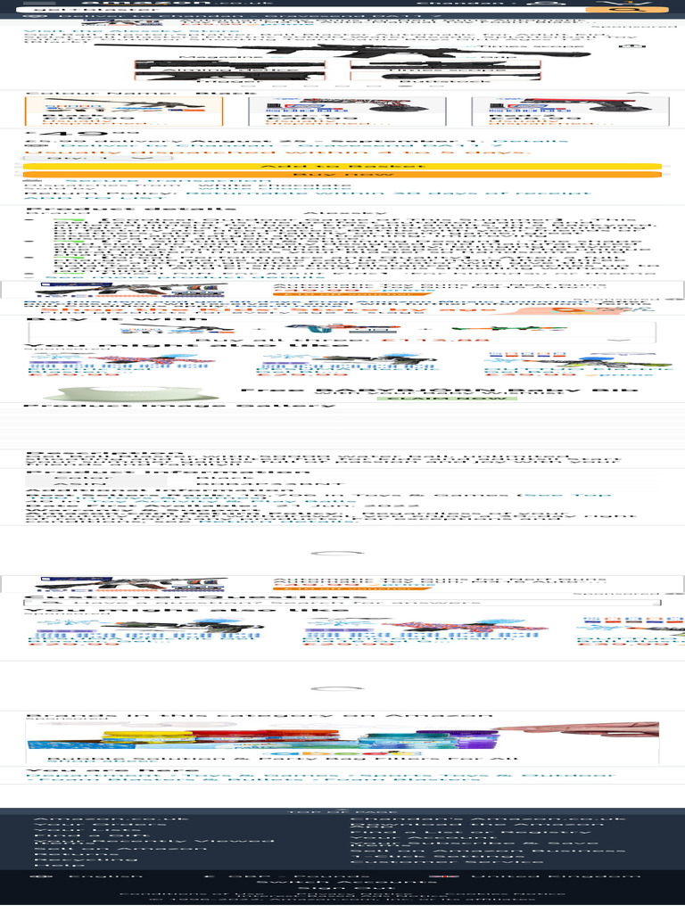 Gel Ball Blaster, Splatter Ball Blaster Automatic For Adult Kid, Splat ...