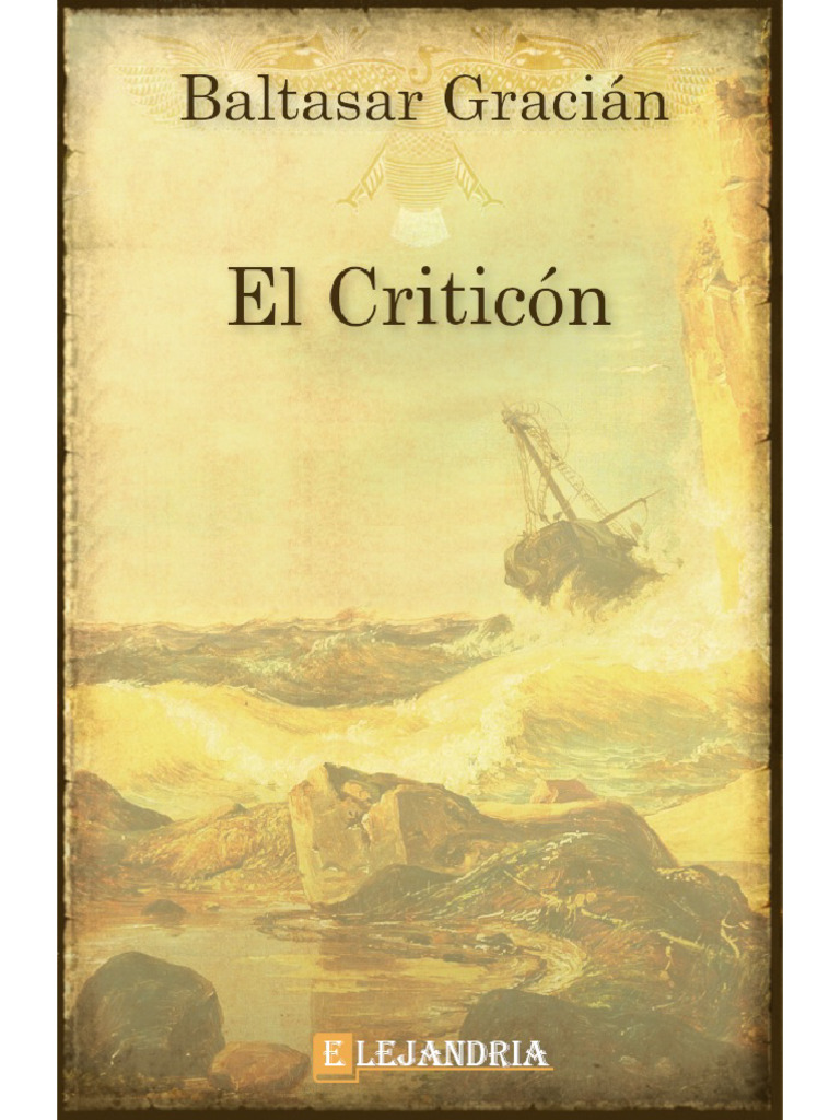 El Criticon-Baltasar Gracian | PDF | Clásicos