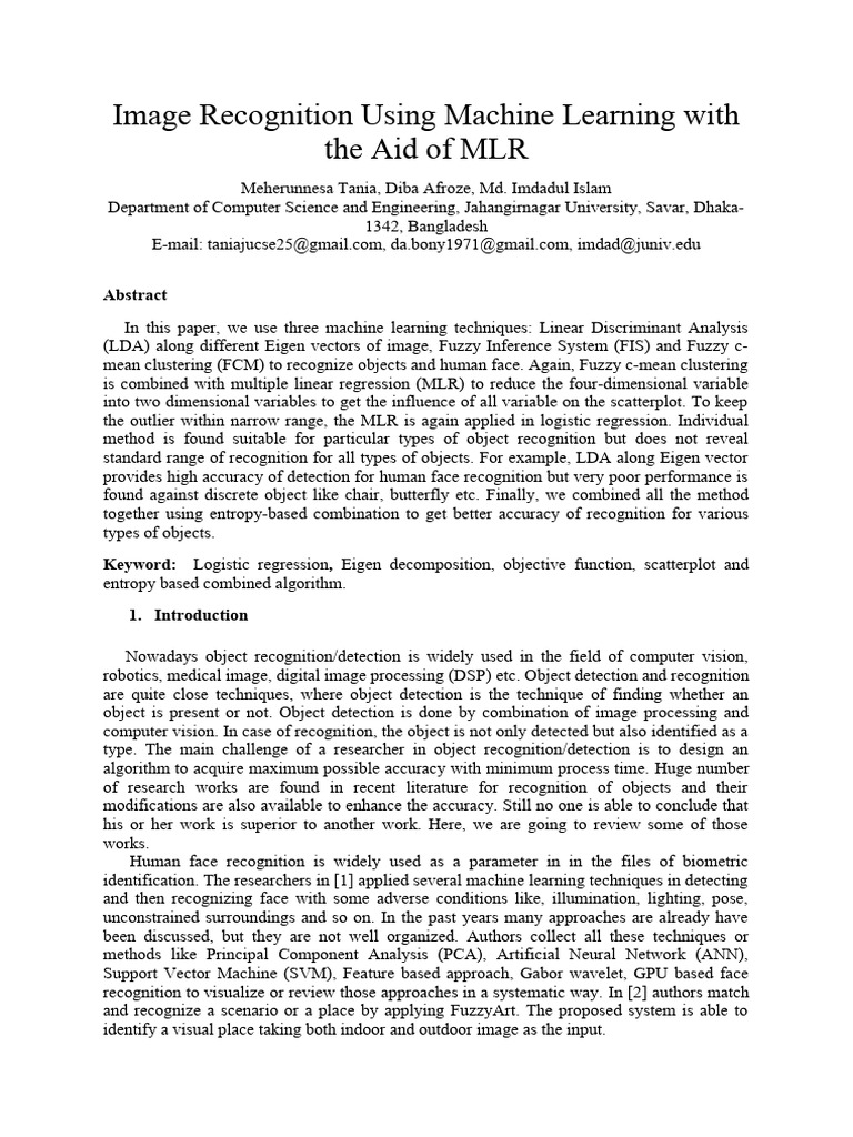 2nd paper | PDF | Machine Learning | Cluster Analysis