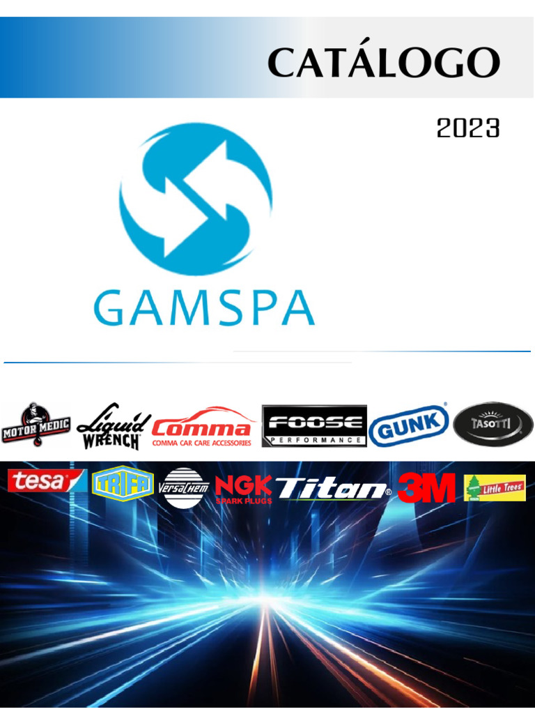Catálogo de Productos GAMSPA 2023 | PDF