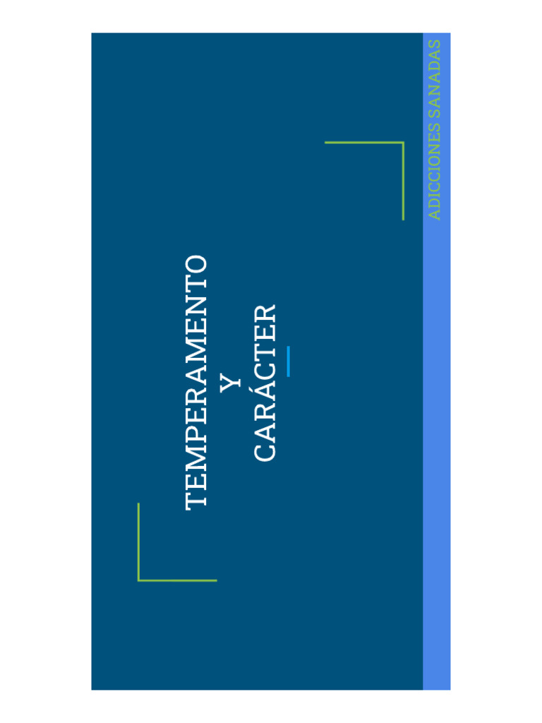 Temperamento y Caracter 09.06 | PDF