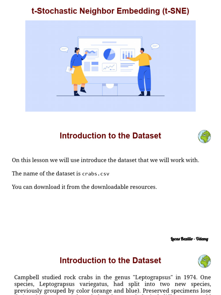14 - Using-t-SNE-on-Raw-Data | PDF | Teaching Methods & Materials | Science & Mathematics