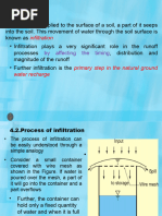 Infiltration Equation | PDF | Hydrology | Environmental Science