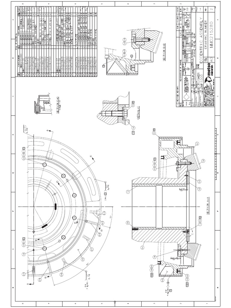 Eccentric Assembly MP1000 Referencial | PDF