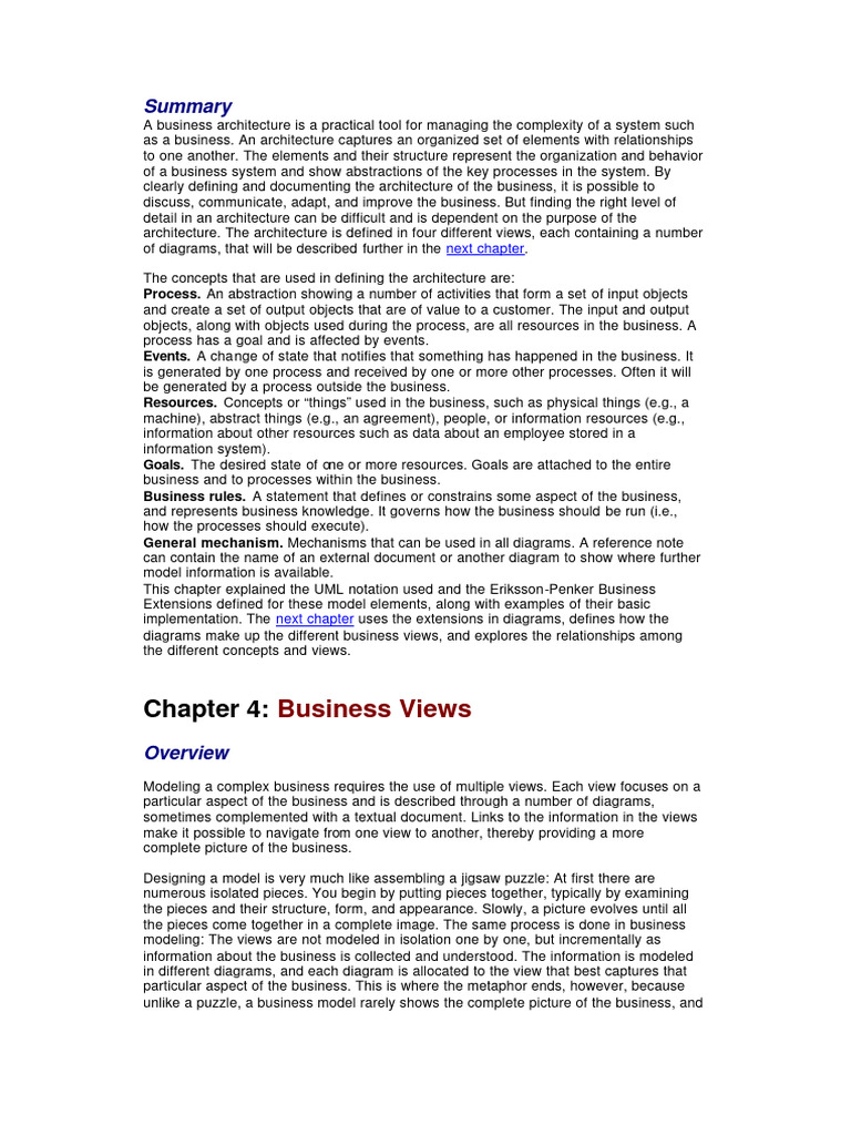 Business Modeling With UML Business Patterns at Work - Chap 4 | PDF | Conceptual Model ...