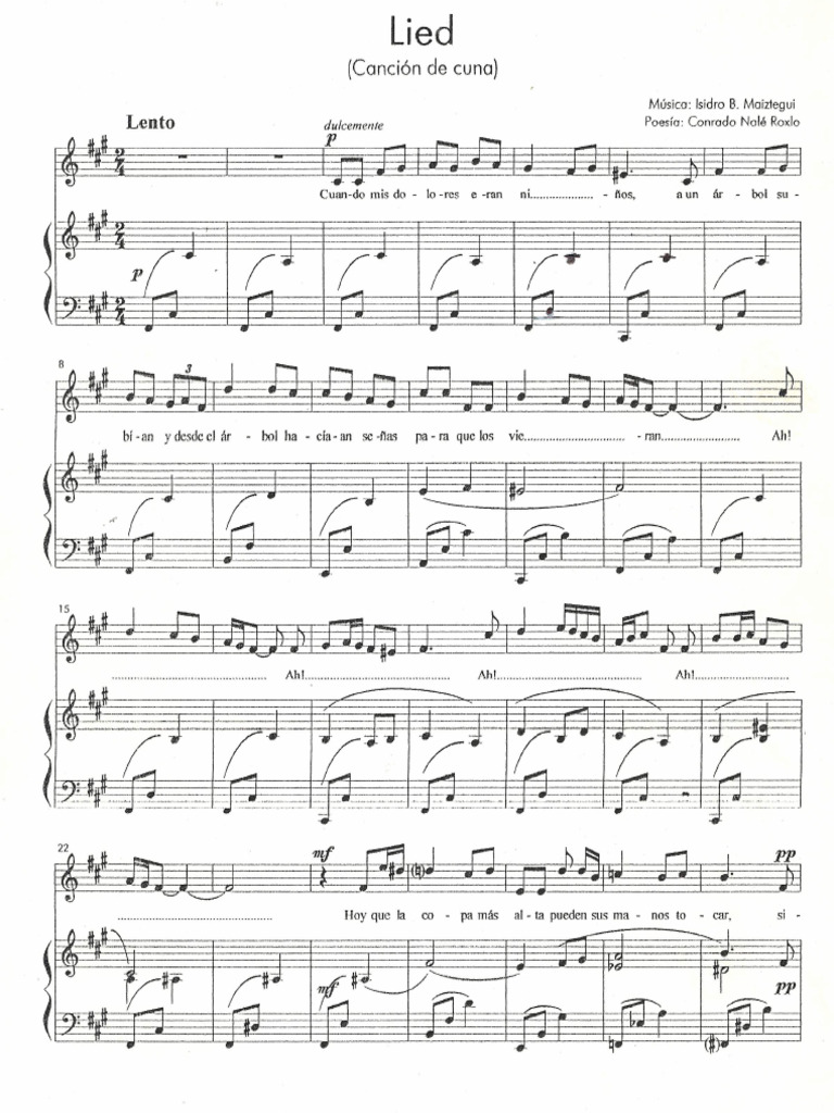Maiztegui - Lied | PDF
