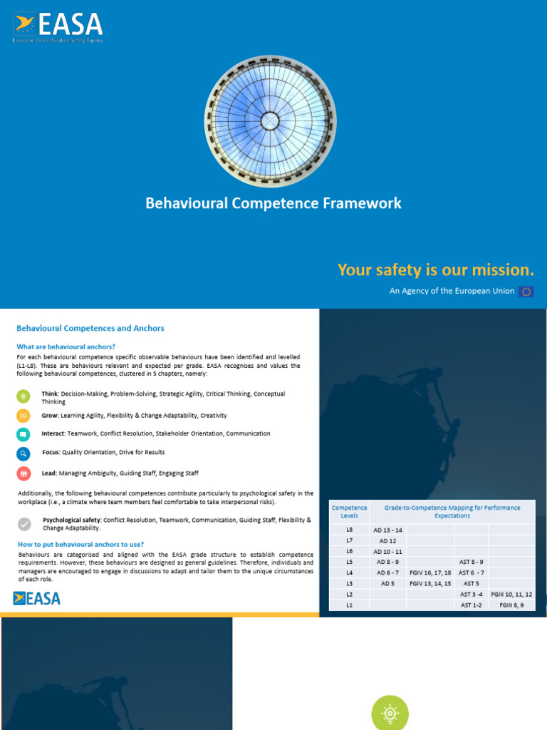 EASA Competency Framework Career Site | Download Free PDF | Risk ...