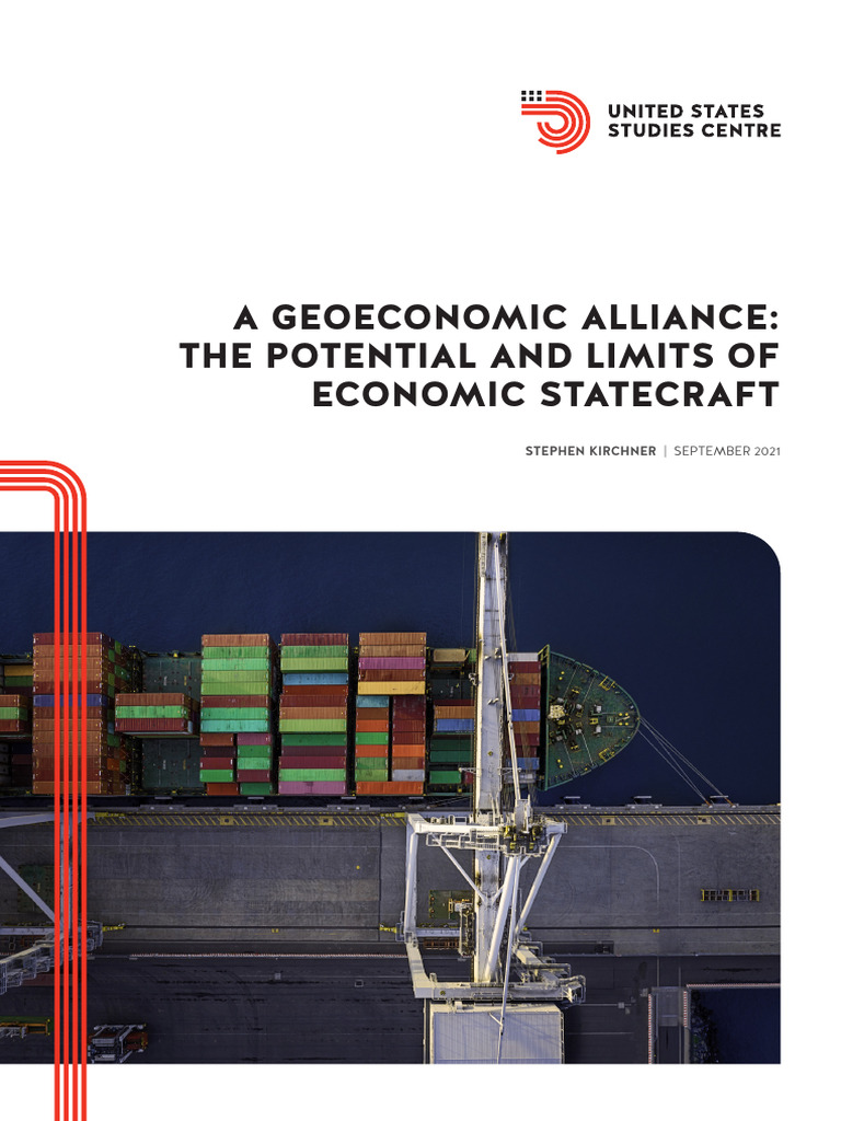 A Geoeconomic Alliance The Potential and Limits of Economic Statecraft ...