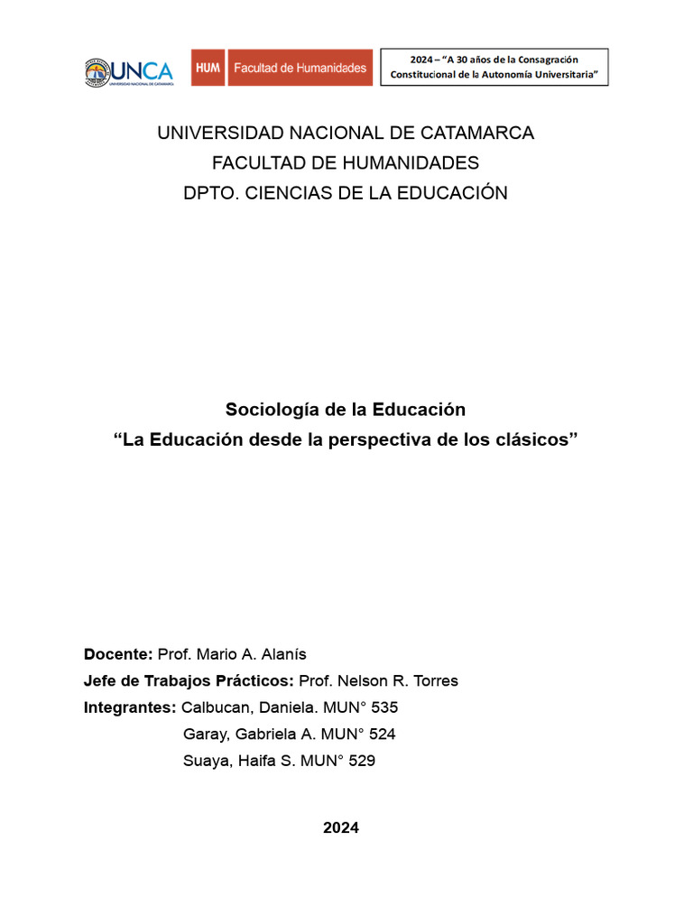 TPN°3 | Descargar gratis PDF | Sociedad | Emile Durkheim