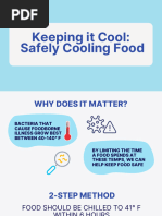 FDA Two-Step Cooling Guidelines | PDF | Foodborne Illness | Foods
