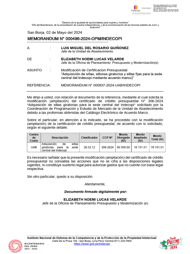 30 Memorandum-000496-2024-Opm | PDF