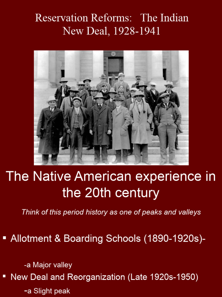 The Indian New Deal Slideshow | Download Free PDF | Indian Reservation ...