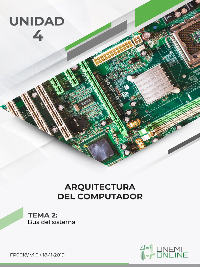 Semana 4 Arquitetura del computado | Descargar gratis PDF | De entrada ...