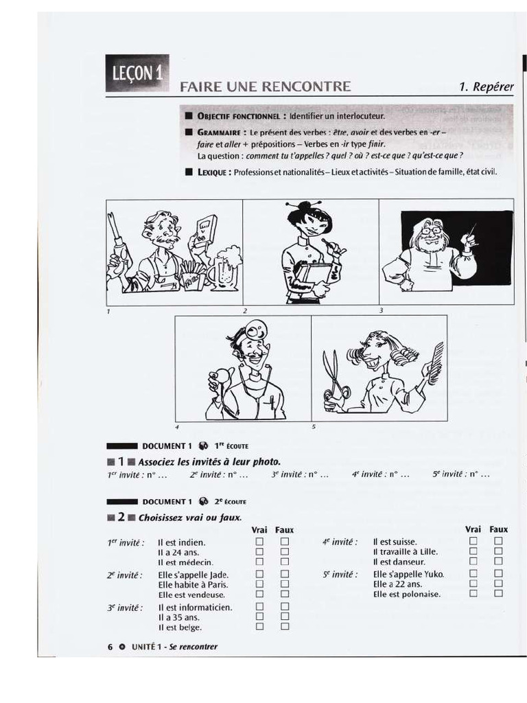 Comprehension orale 1 A1 A2-pages-7-106-2 | PDF