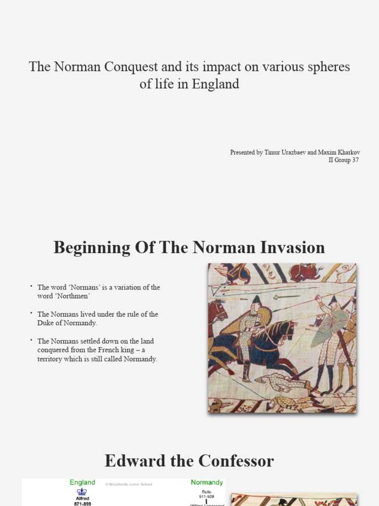 II The Norman Conquest | PDF