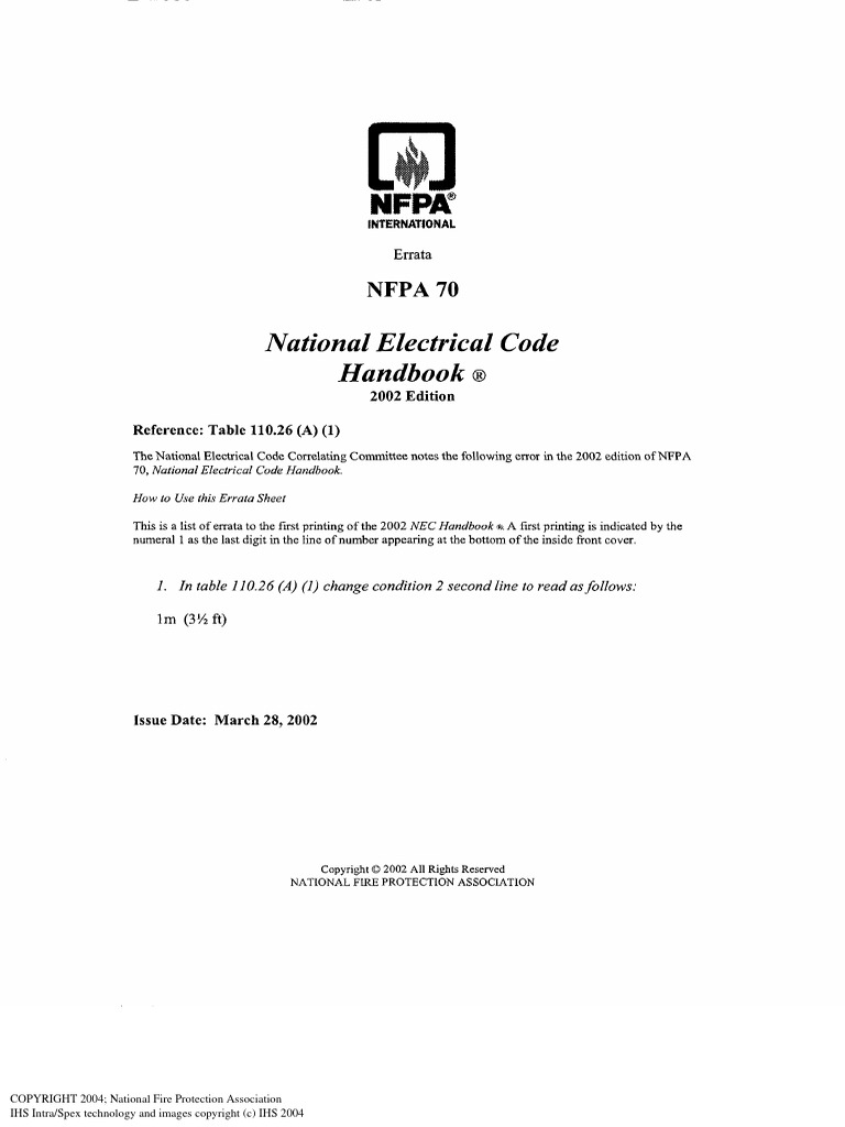 Nfpa 70 Handbook - Nec | PDF | Fire Protection | Copyright Law