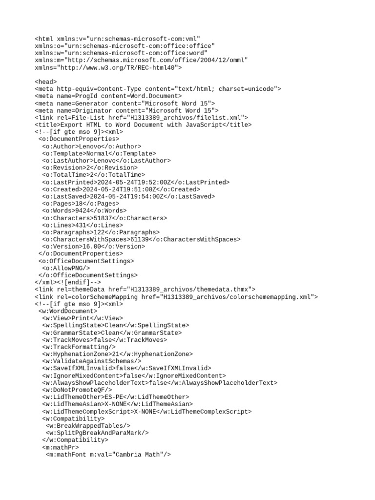 Export HTML to Word with JavaScript | PDF