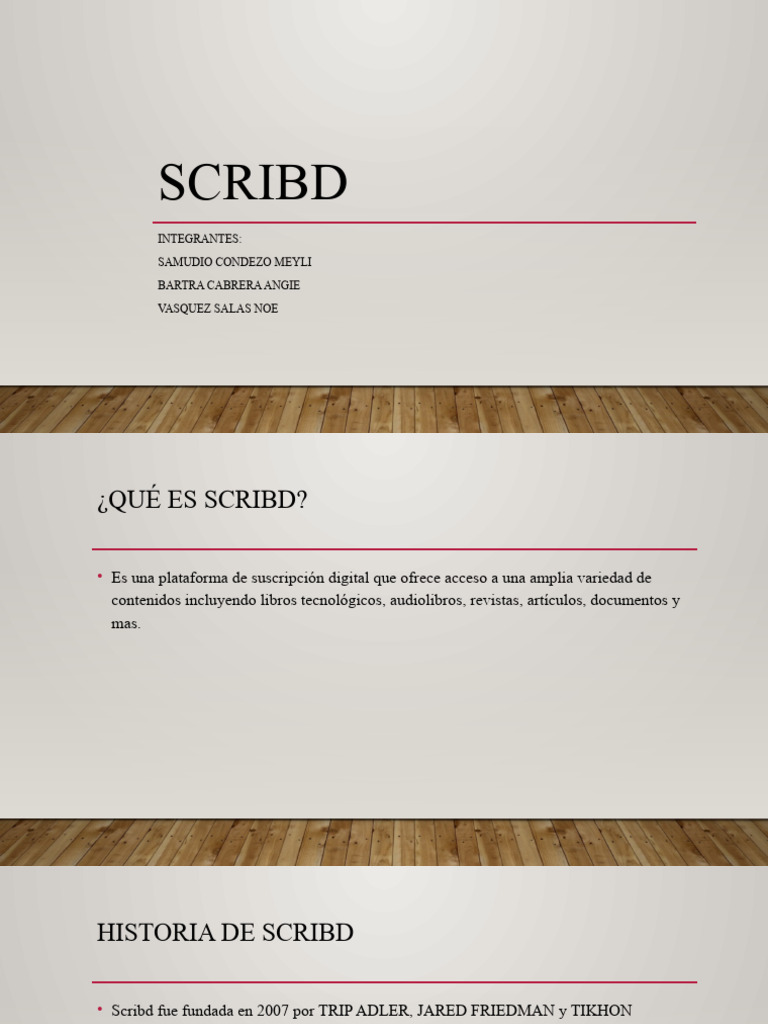 Scribd Trabajo | PDF