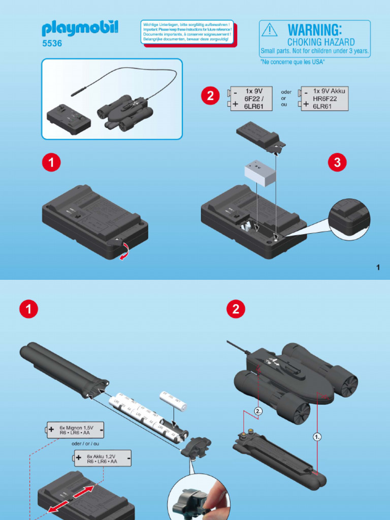 Playmobil Set 5536 Accessories RC Underwater Motor | PDF