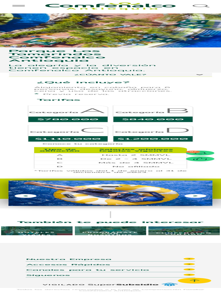 Parque Los Tamarindos Comfenalco | PDF