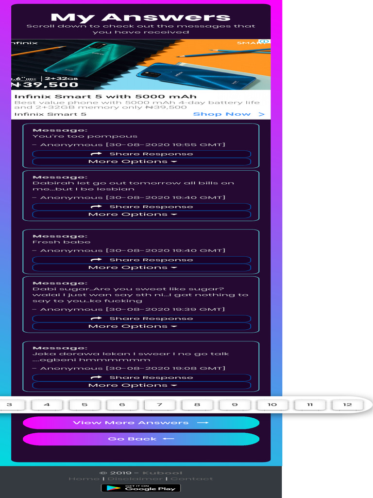 My Messages - Kubool | PDF