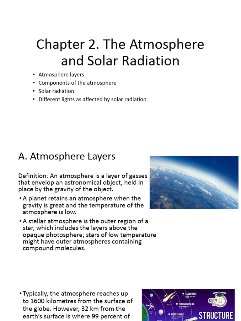 Understanding Solar Radiation and Insolation | PDF | Atmosphere Of ...