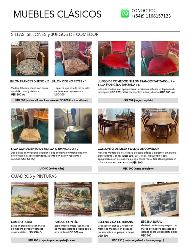 Remate de muebles | PDF | Mueble | Pinturas