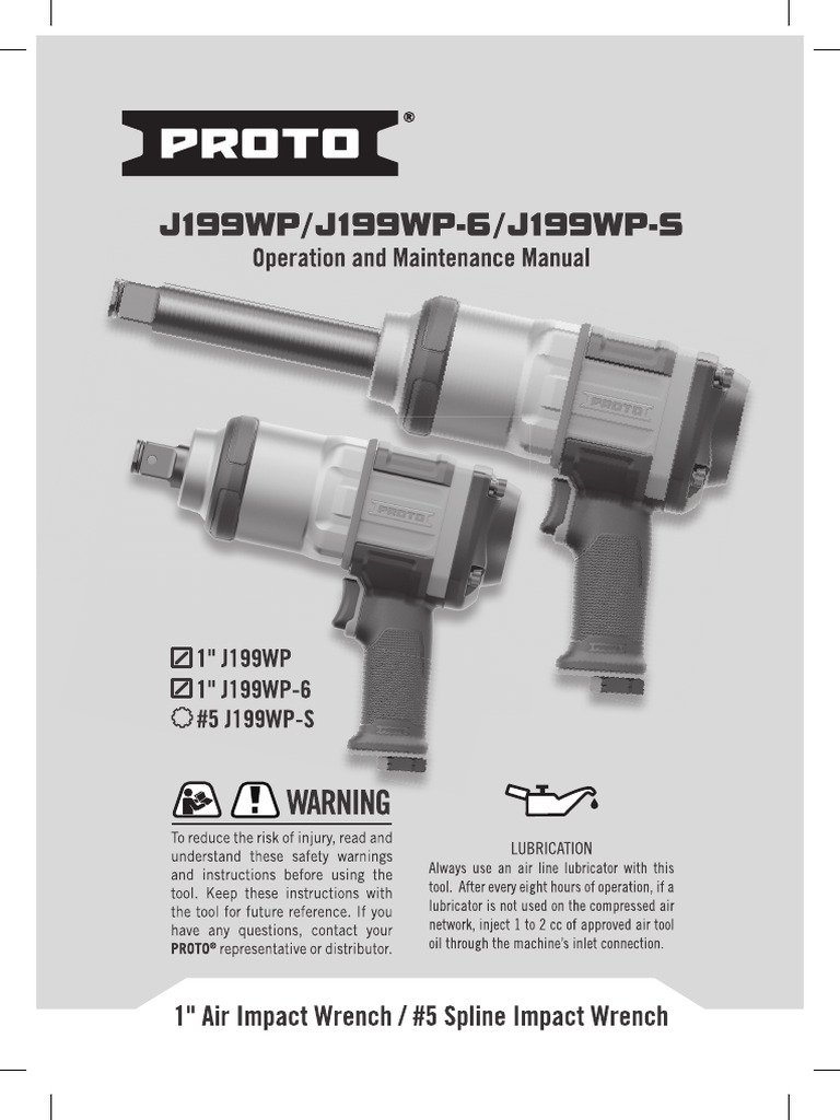 Manual Percutor Proto - J199WP | PDF